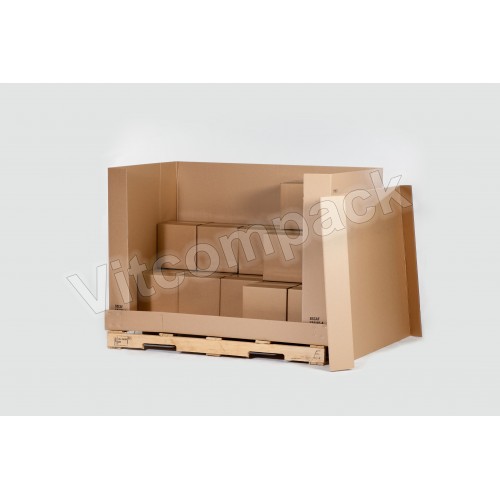 58 x 41 x 45 (D-Container) Double Wall 4-Piece Air Cargo Container ...